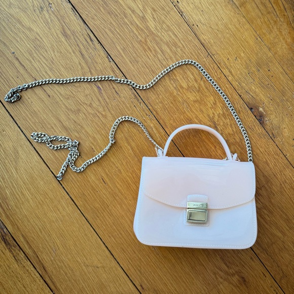 Furla | Bags | Furla Light Pink Jelly Bag | Poshmark